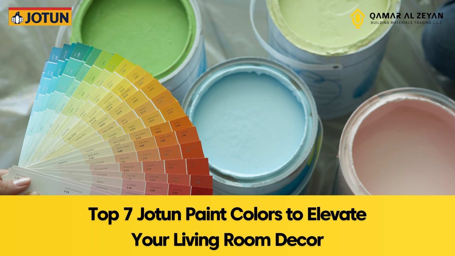 Top 7 Jotun Paint Colors for Living Room | Qamar Al Zeyan